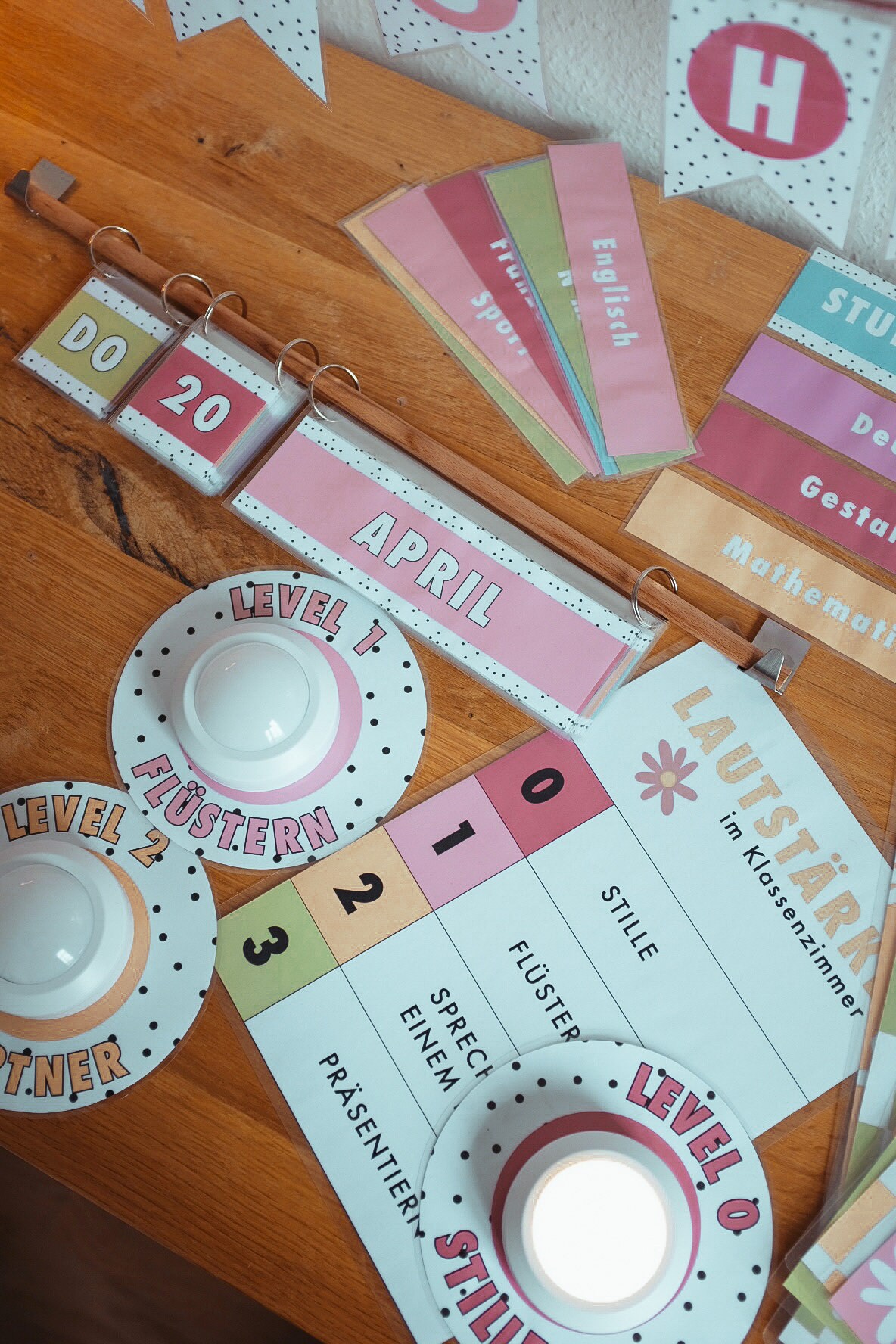 Klassenzimmer Decor – Printable, Bright Colours - Etsy