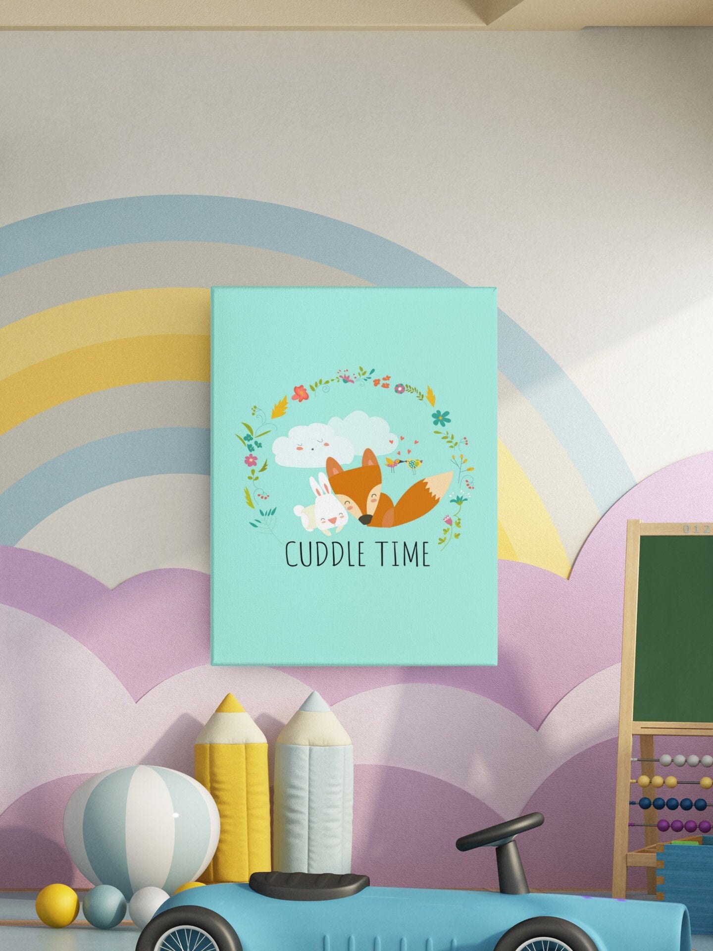 CUDDLE TIME | Digital Print Art | Kids Bedroom | Cuddle | Hygge - Etsy