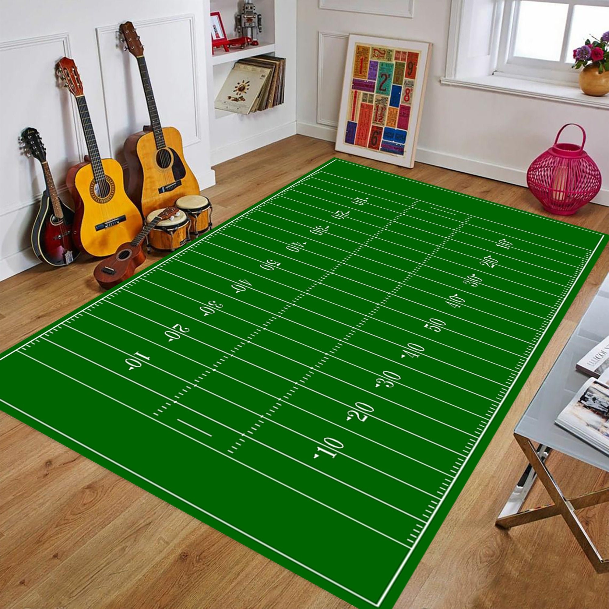 Non Green Football Fields