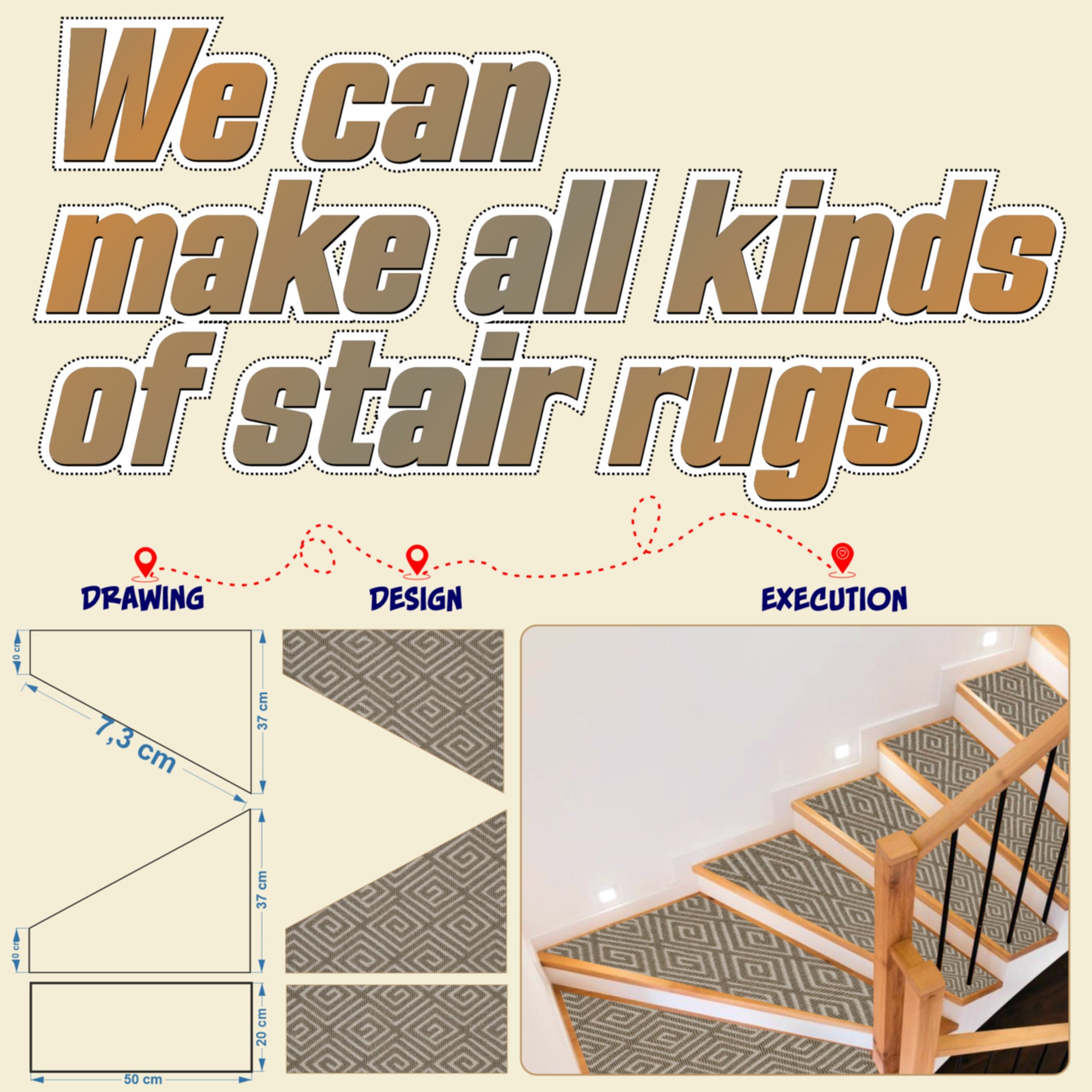 Traditional Collection Stair Treads,step Rugs,stair Rugs,stair Decor ...