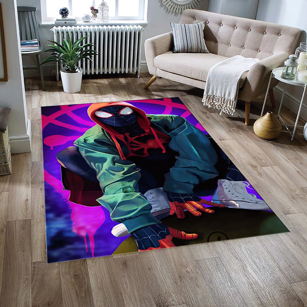 Spiderman Rug,cool Rugs,spider Web,sneakers Rug,teen's Rug,chield Rug ...