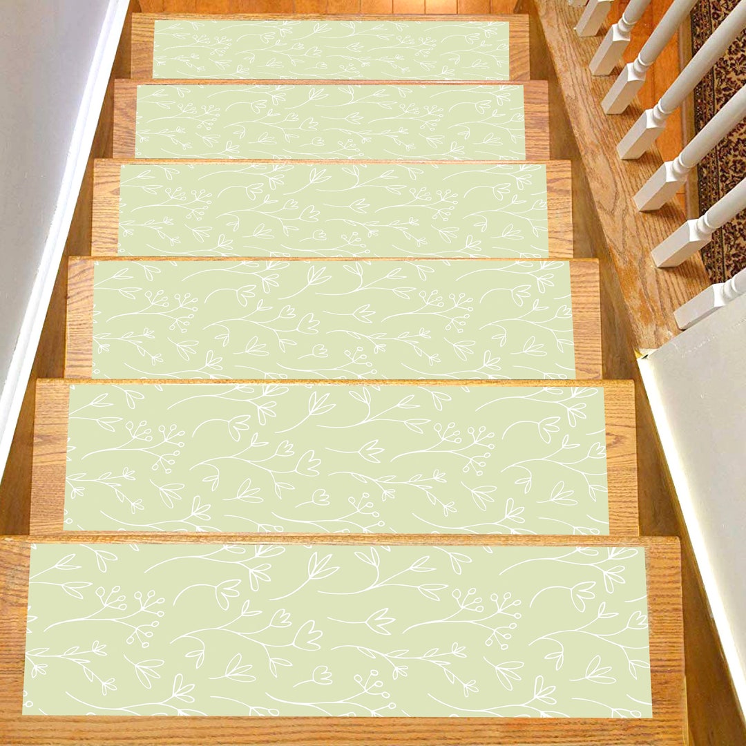 Stair Rug, Stair Treads Rug, Stair Treads Set of 13 Special Designs for ...