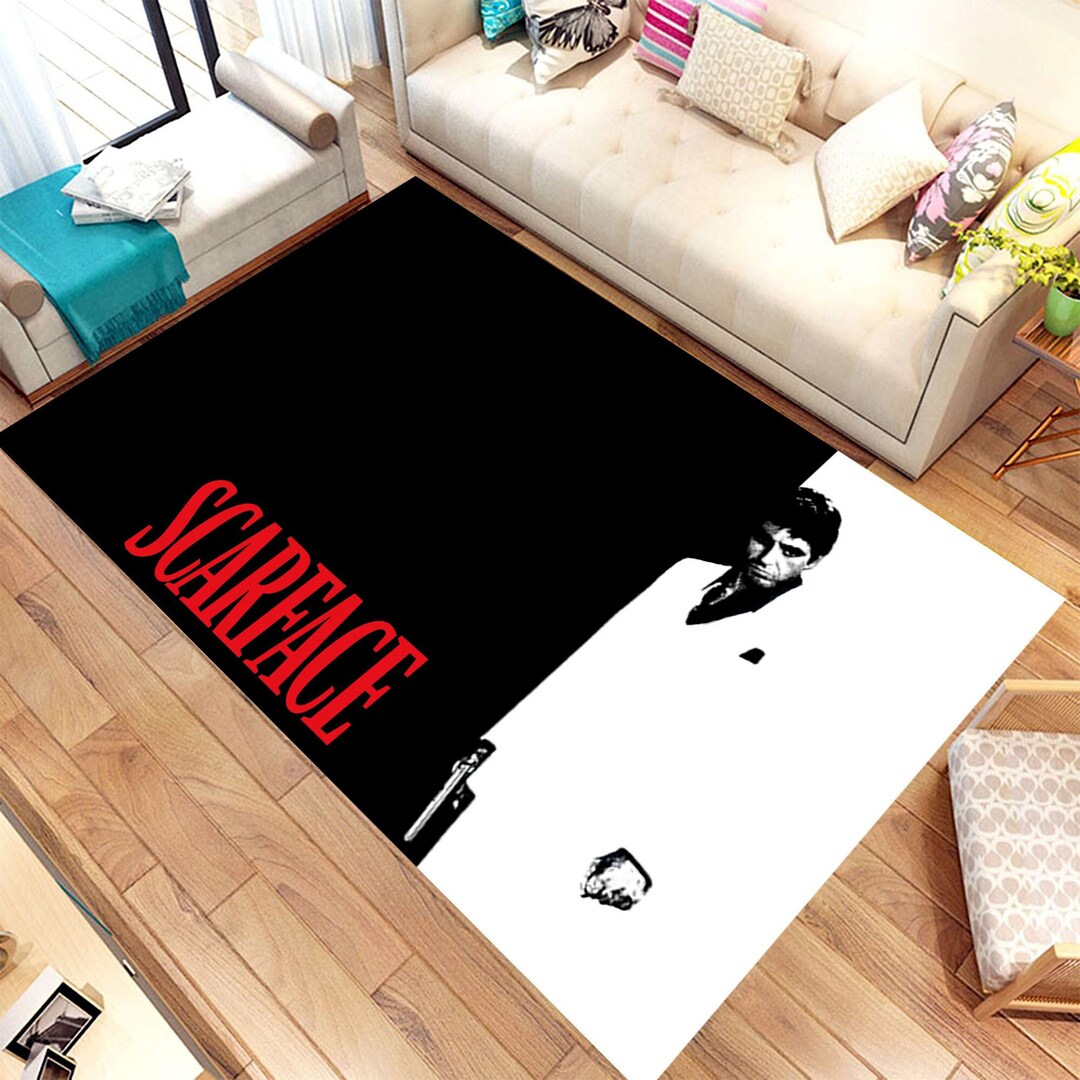 Scarface Rug,legend Star and Film,famous Rug,modern Rug,film Rug,boy ...