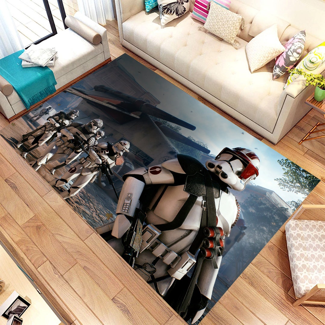 The Star Wars Rug, Laser Sword Rug, for Living Room Rug, Clone Wars ...
