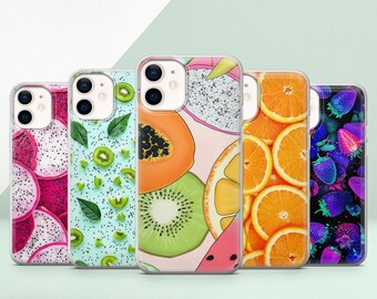 Citrus Pixel Phone Case - Etsy