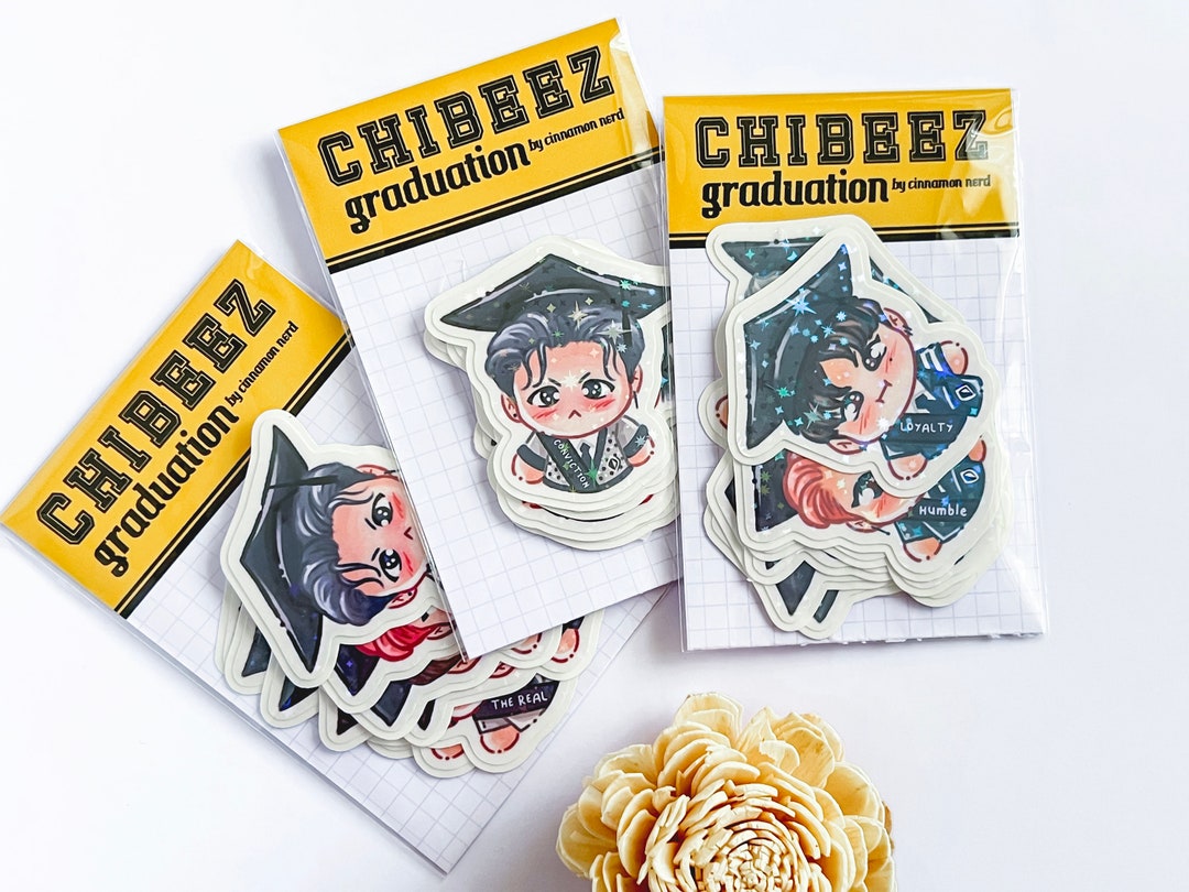 CHIBEEZ Graduation Flock Stickers Ateez Stickers Set - Etsy