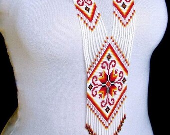 Ukrainian Gerdan Traditional Ukraine Necklace Handmade - Etsy