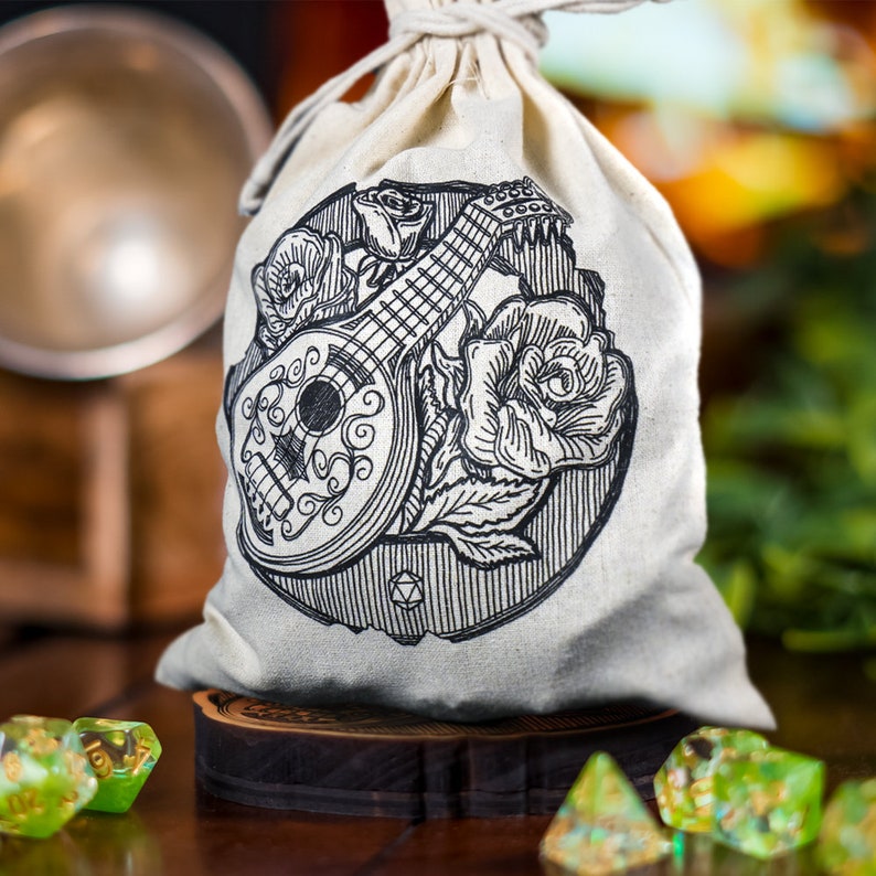 Dnd Class Dice Drawstring Bags Dnd Bag of Holding D&D Gift - Etsy
