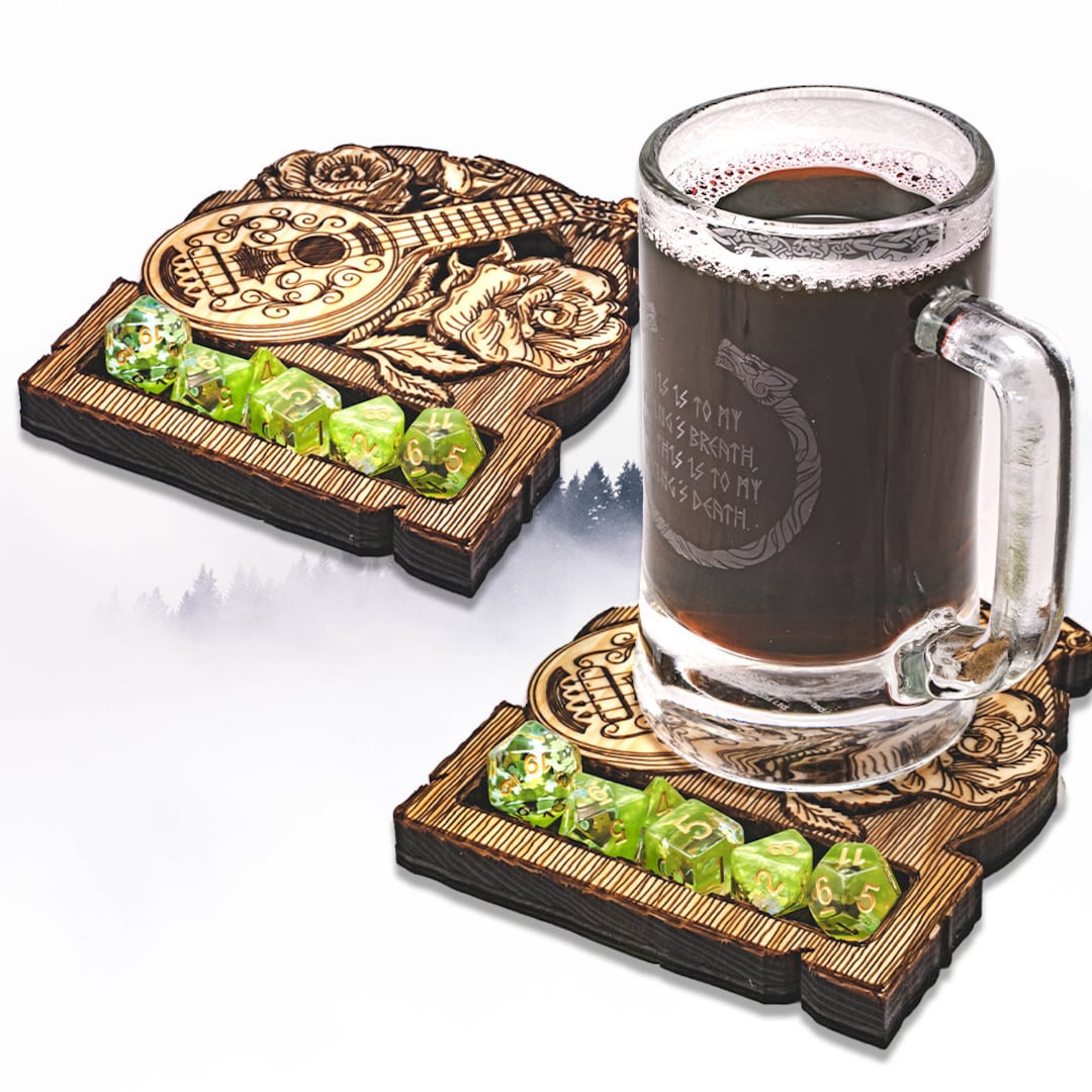 24 Designs - Dnd Dice Coasters | D&D Class and Monster Designs ...