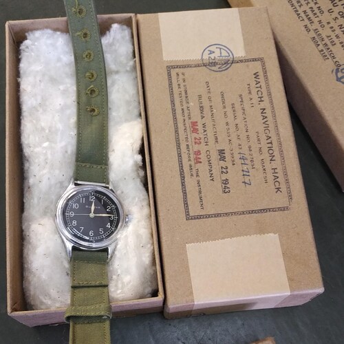 WWII Pilot's A-11 Hack Watch Box - Etsy