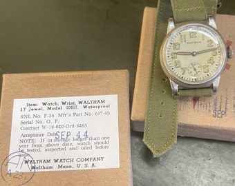 WWII Pilot's A-11 Hack Watch Box - Etsy