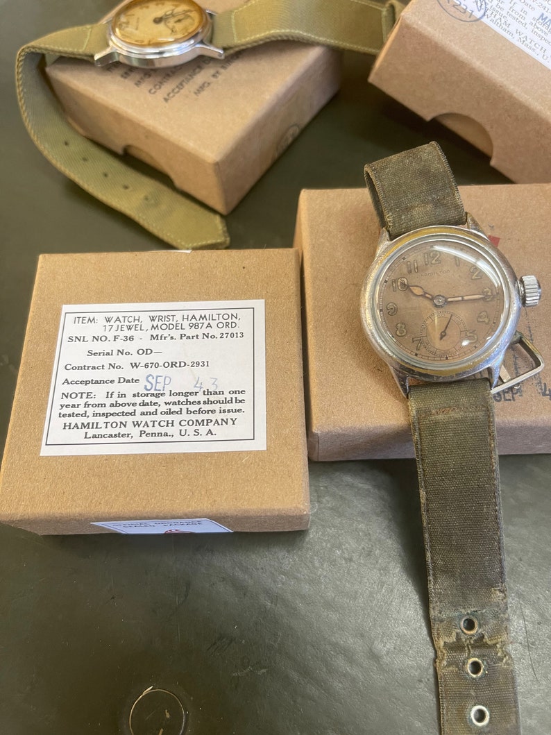 WWII Ordnance Watch Box - Etsy