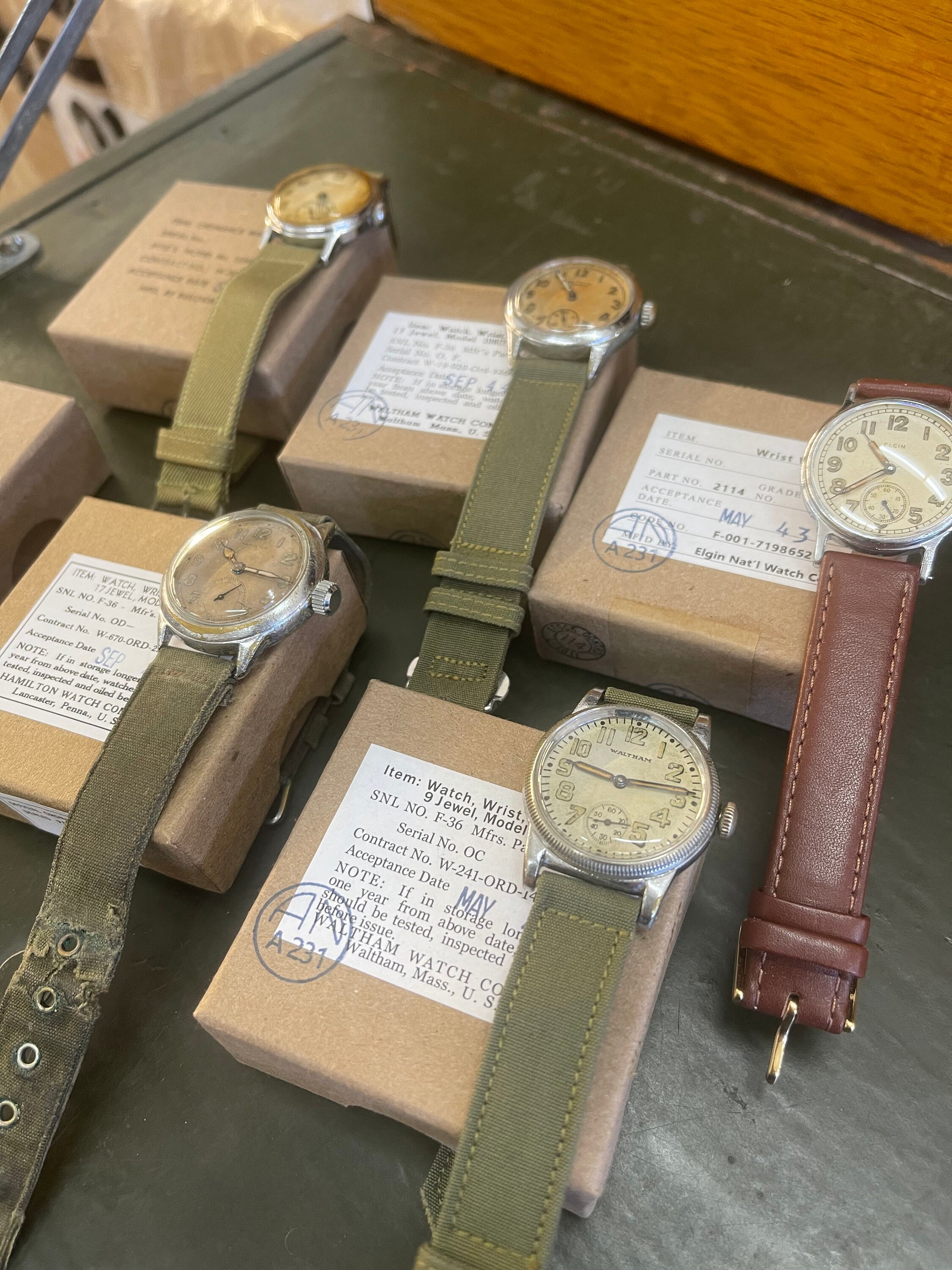 WWII Ordnance Watch Box - Etsy