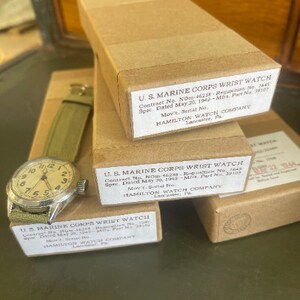 WWII Navy / USMC Pilot's Hack Watch Box - Etsy