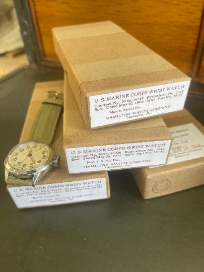 WWII Navy / USMC Pilot's Hack Watch Box - Etsy
