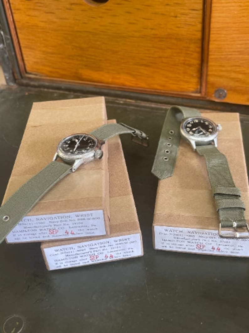 WWII Navy / USMC Pilot's Hack Watch Box - Etsy