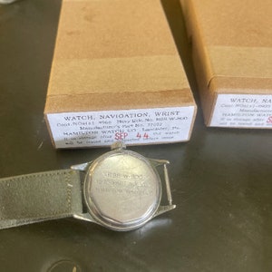 WWII Navy / USMC Pilot's Hack Watch Box - Etsy