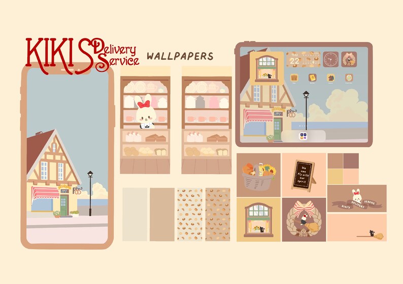 MULTI Icons Pack - Kiki's Delivery Service Theme Icons Wallpapers ...