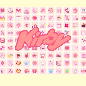 Ios App Icons - Kirby Set Mit Tapeten Und Widgets （230+） - Etsy