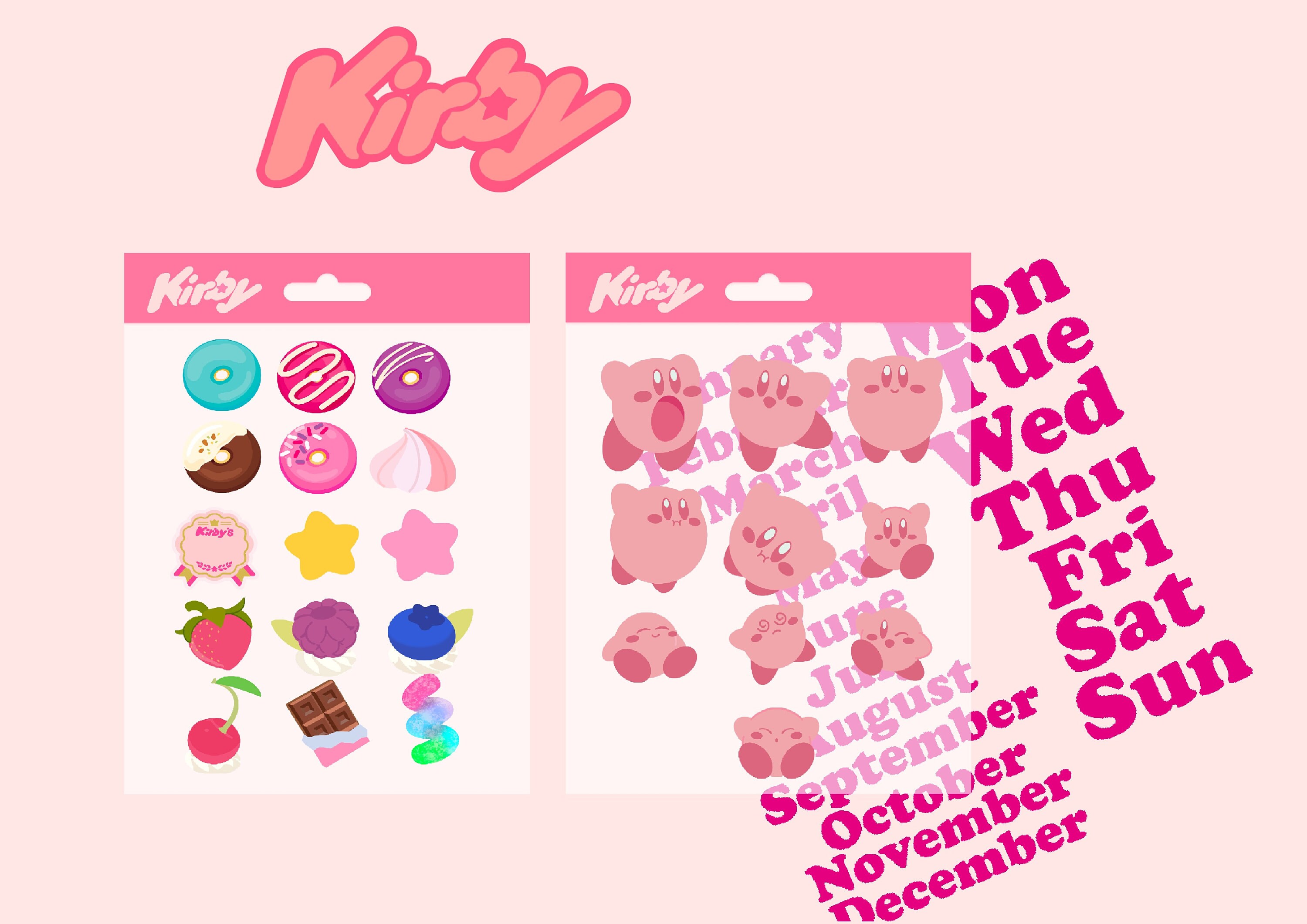 Cute Kirby's Dream Bffet Digital Planner Goodnotes - Etsy