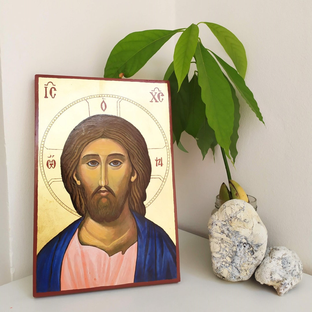 Icon of Jesus Christ - Etsy