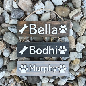 Pet Name Sign, 3D Pet Name Sign, Custom Dog Name Sign, Personalized Cat ...