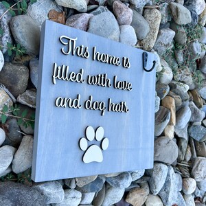 Lint Roller Sign 3D Letters Lint Roller Hanger Pet Hair - Etsy