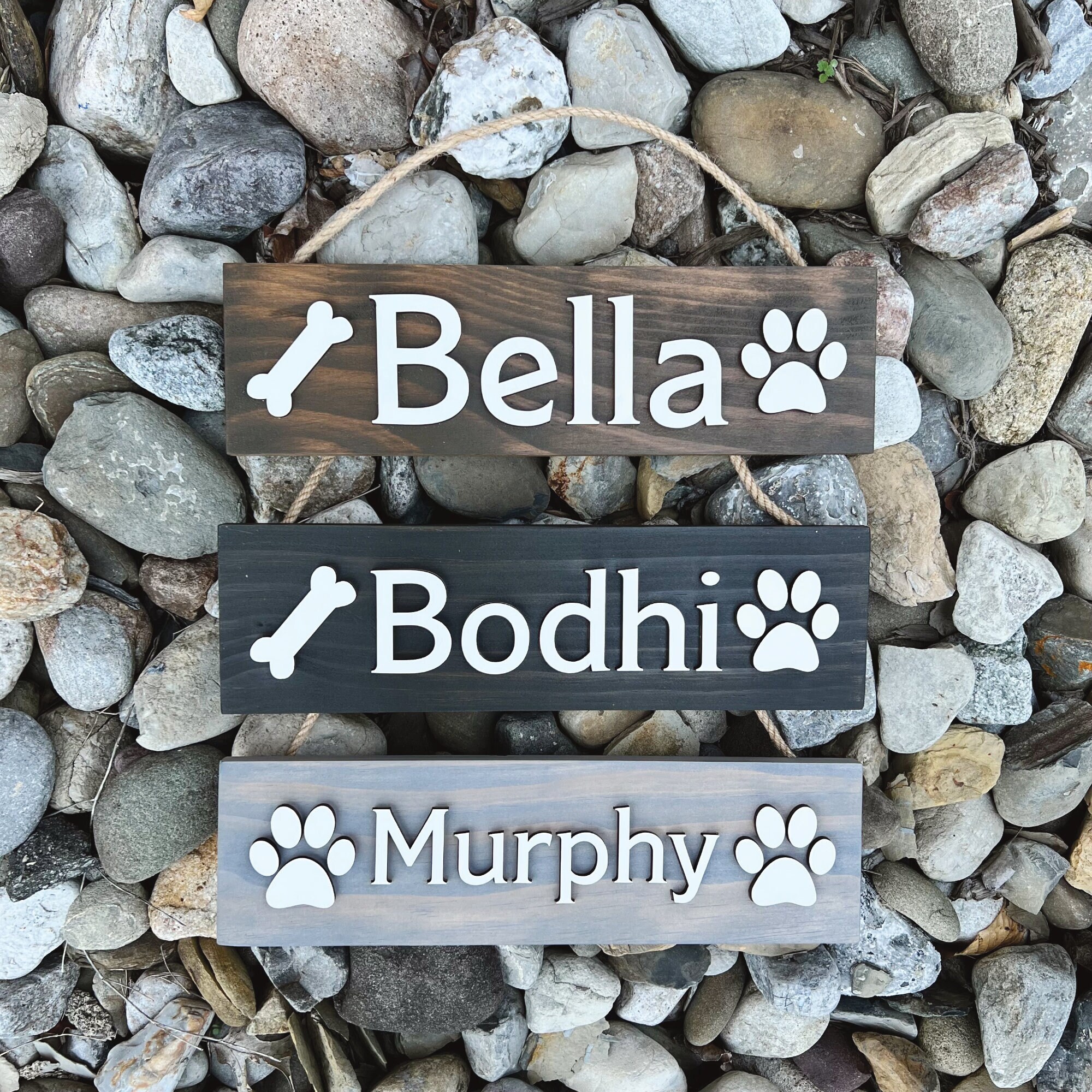 Pet Name Sign, 3D Pet Name Sign, Custom Dog Name Sign, Personalized Cat ...