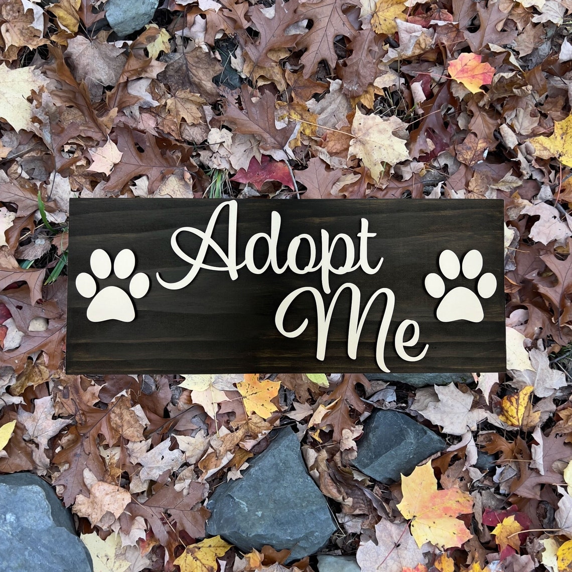 Custom Pet Sign 9.25x24in , 3D Pet Name Sign, Custom Dog Name Sign ...