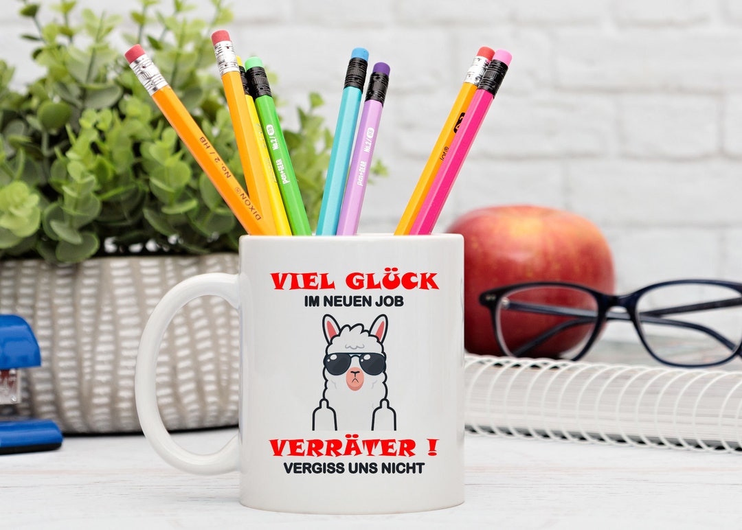 Mug With Saying Good Luck in Your New Job Traitor Farewell Gift for ...