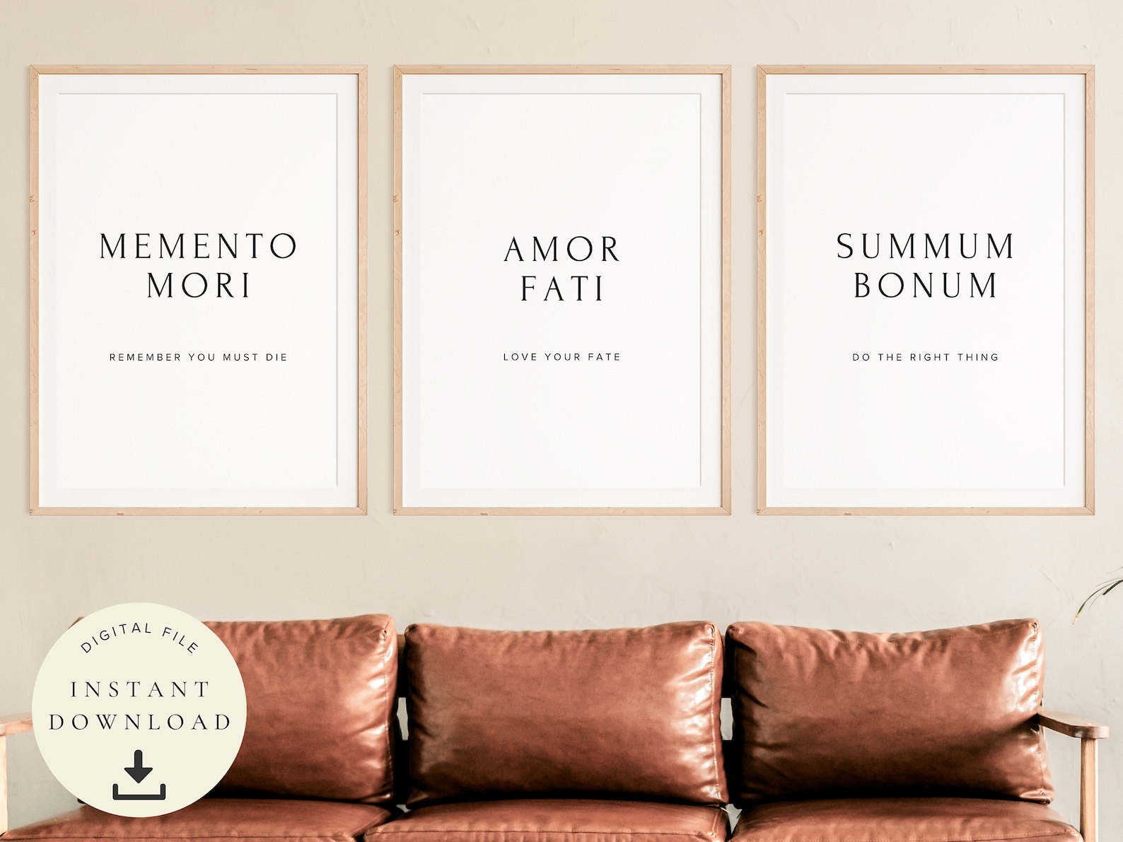 Stoic Quotes Amor Fati Poster Memento Mori Print - Etsy