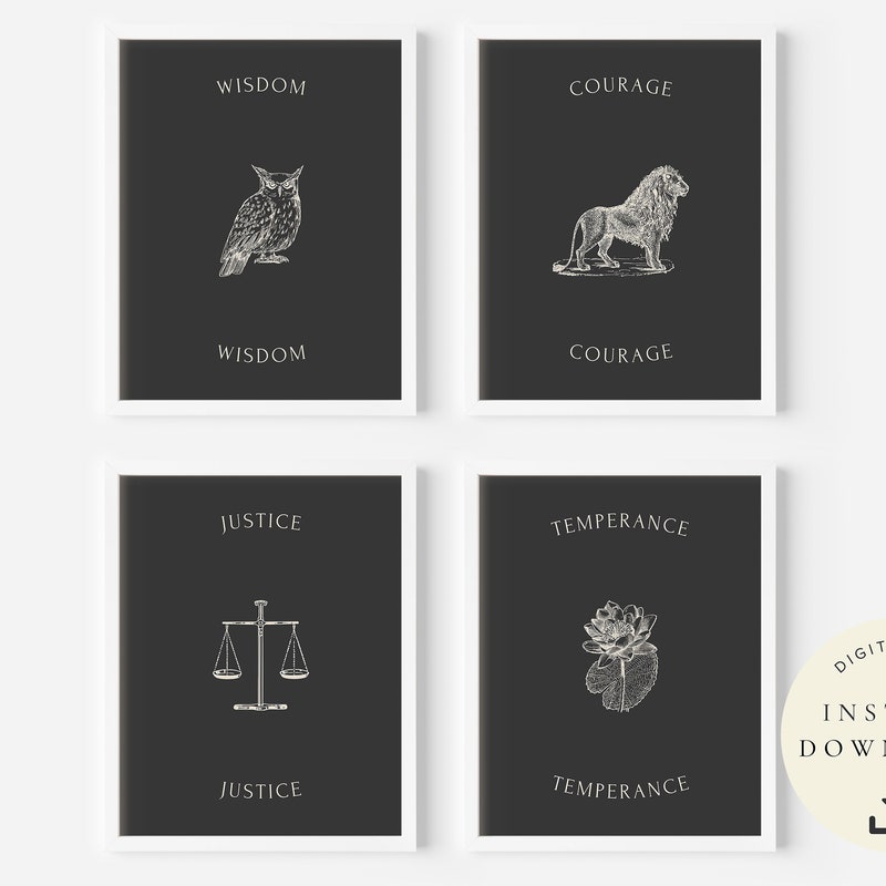 Courage Poster - Etsy