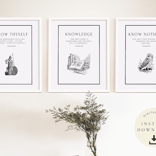 Philosophy Print Philosophy Poster - Etsy