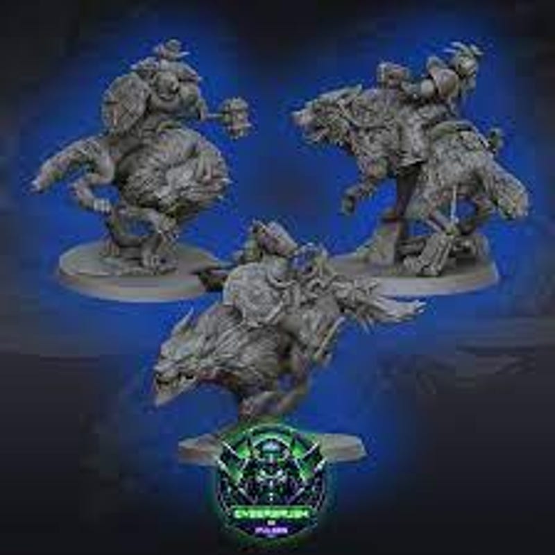 Space Wolf Stl - Etsy