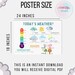 Colorful Weather Chart Poster Digital Download Poster 24x18in, Weather ...