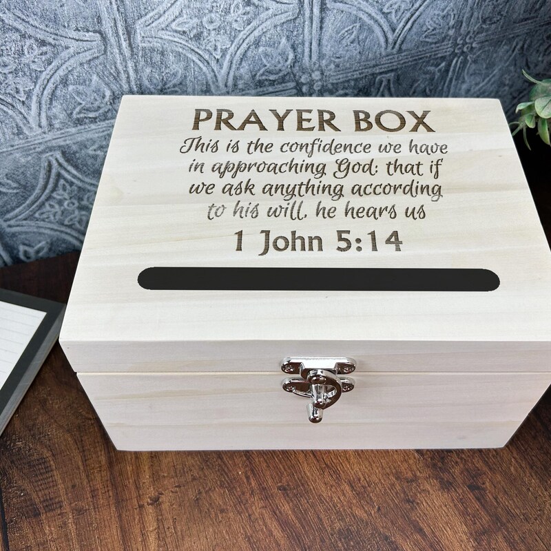 Prayer Cards in Box - Etsy
