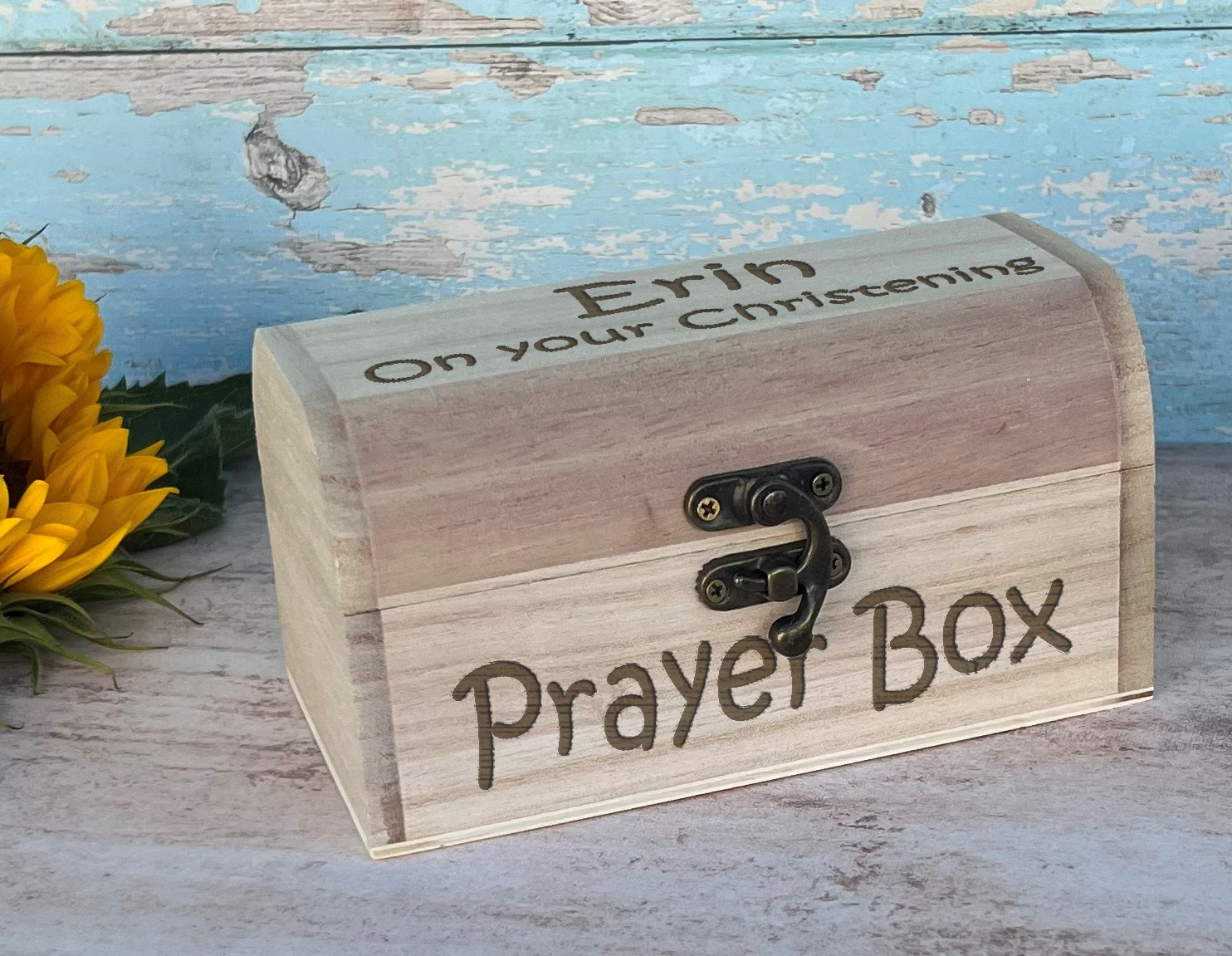 Prayer Box Small Treasure Chest for Prayers Bible God - Etsy