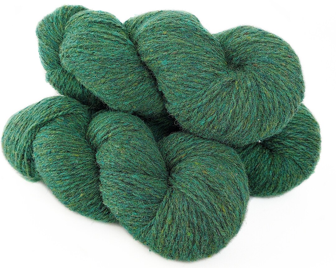 100% Natural Wool Yarn Tweed Yarn DK Worsted Wool Yarn - Etsy