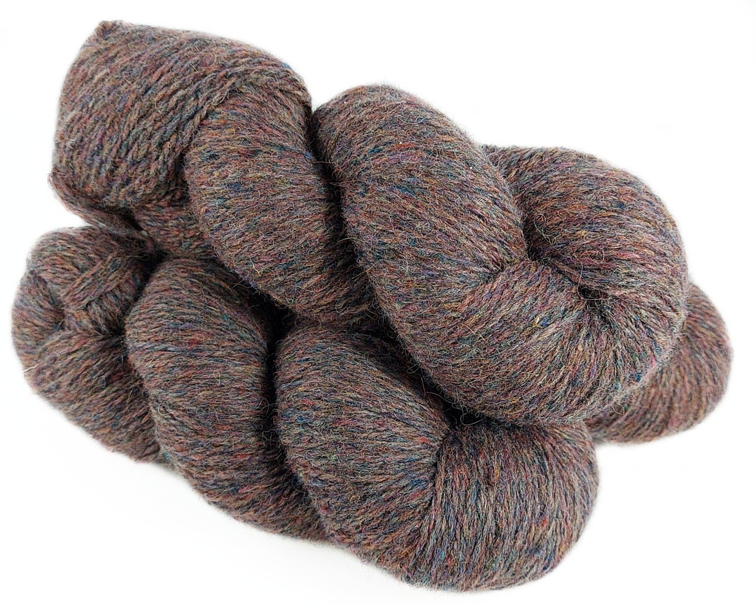 100% Natural Wool Yarn, Tweed Yarn DK Organic - Etsy
