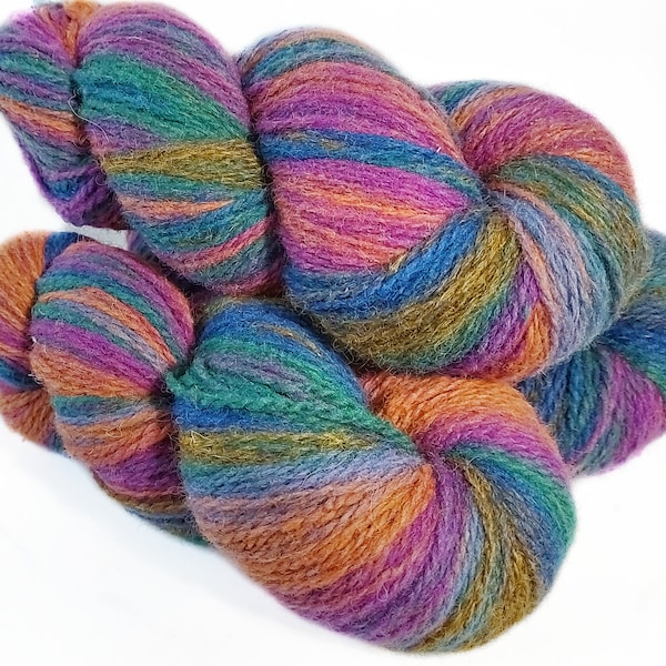 Multicolor Wool Yarn - Etsy