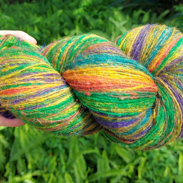 Rainbow Yarn - Etsy