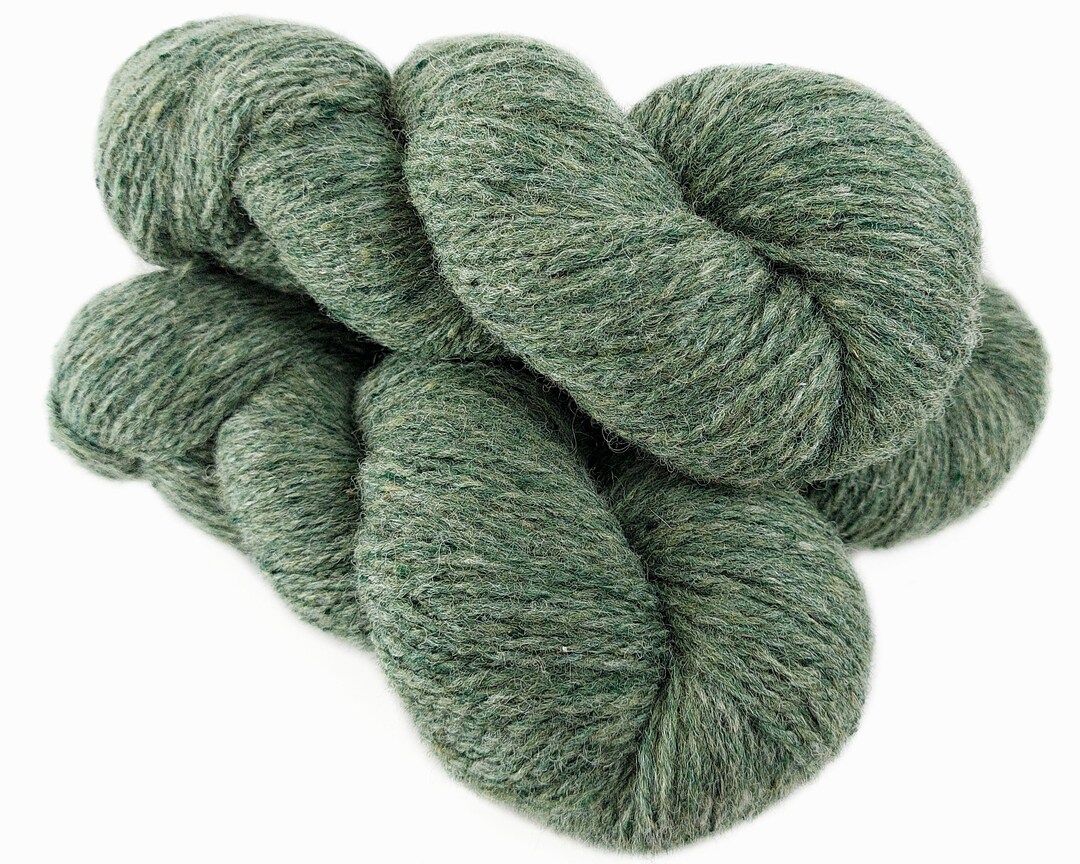 100% Natural Wool Yarn, Tweed Yarn DK Hand Dyed - Etsy