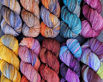 Hand Dyed Yarn - Etsy