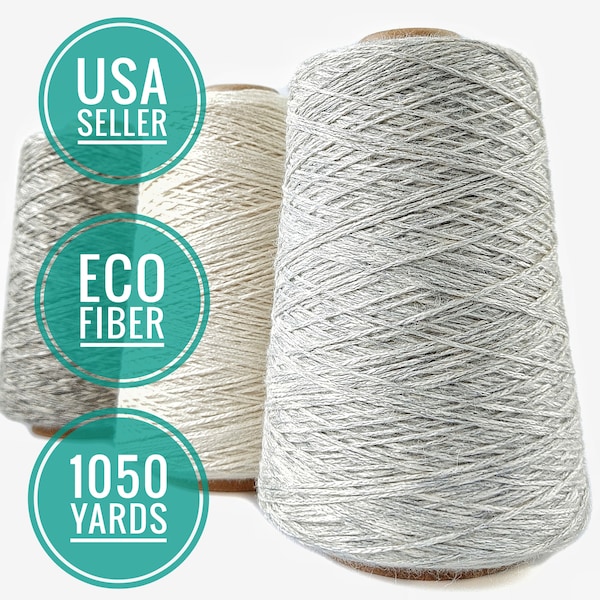 Wool Cotton Undyed Yarn - Etsy