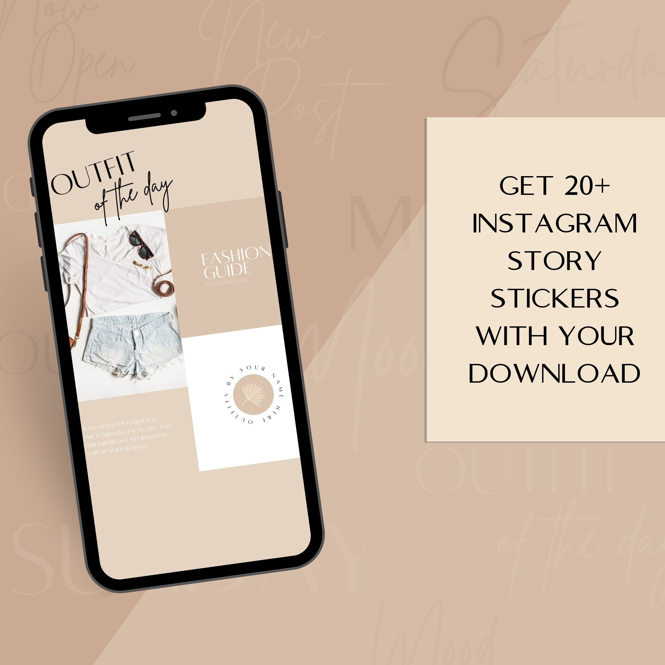 30 Instagram Templates Social Media Marketing Templates - Etsy