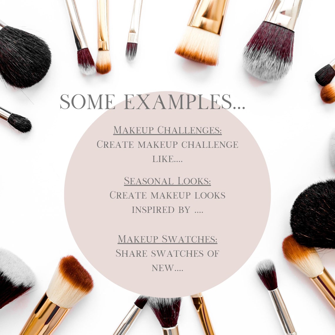 20 Makeup Influencer Social Media Post Ideas - Creative Content ...