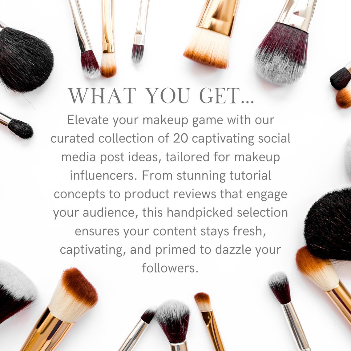 20 Makeup Influencer Social Media Post Ideas - Creative Content ...