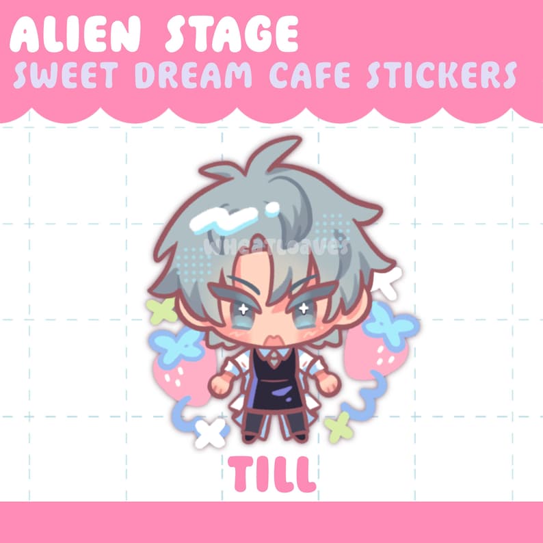 Alien Stage Maid Mizi Sua Luka Ivan Till | 2.5 Inch Clear Matte ...