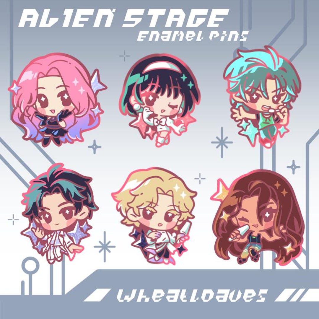 Alien Stage Mizi Sua Luka Hyuna Ivan Till | 1.75 Inch Enamel Pins - Etsy
