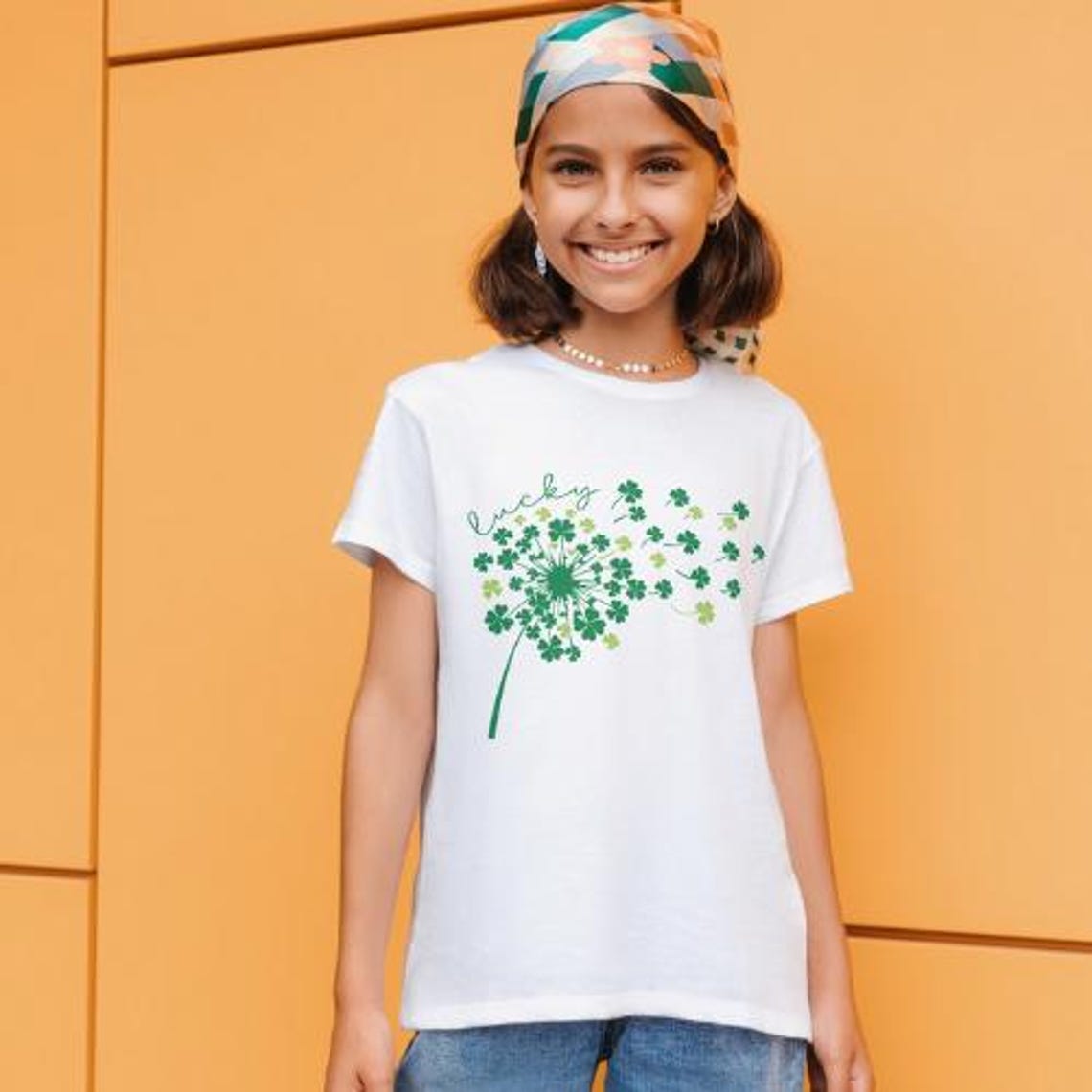 Dandelion Shamrock - Retro Funny PNG, POD Ready, T-shirt, Tote ...